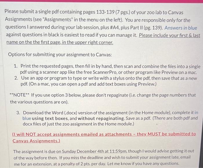 Please submit a single pdf containing pages 133-139 | Chegg.com