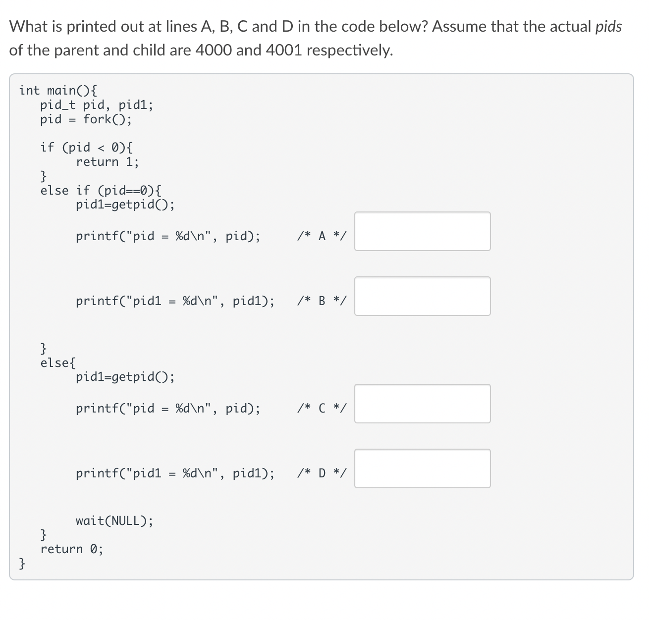Solved What is printed out at lines | Chegg.com