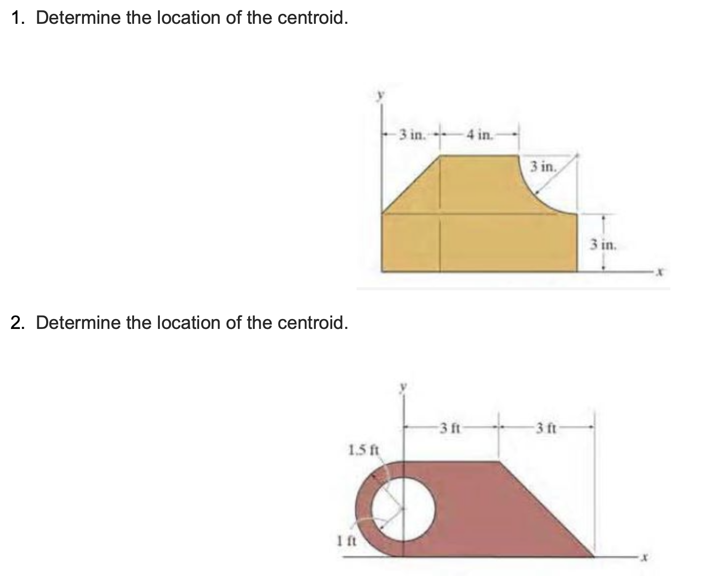 Solved Answer the following 2 ﻿questions:Determine the | Chegg.com