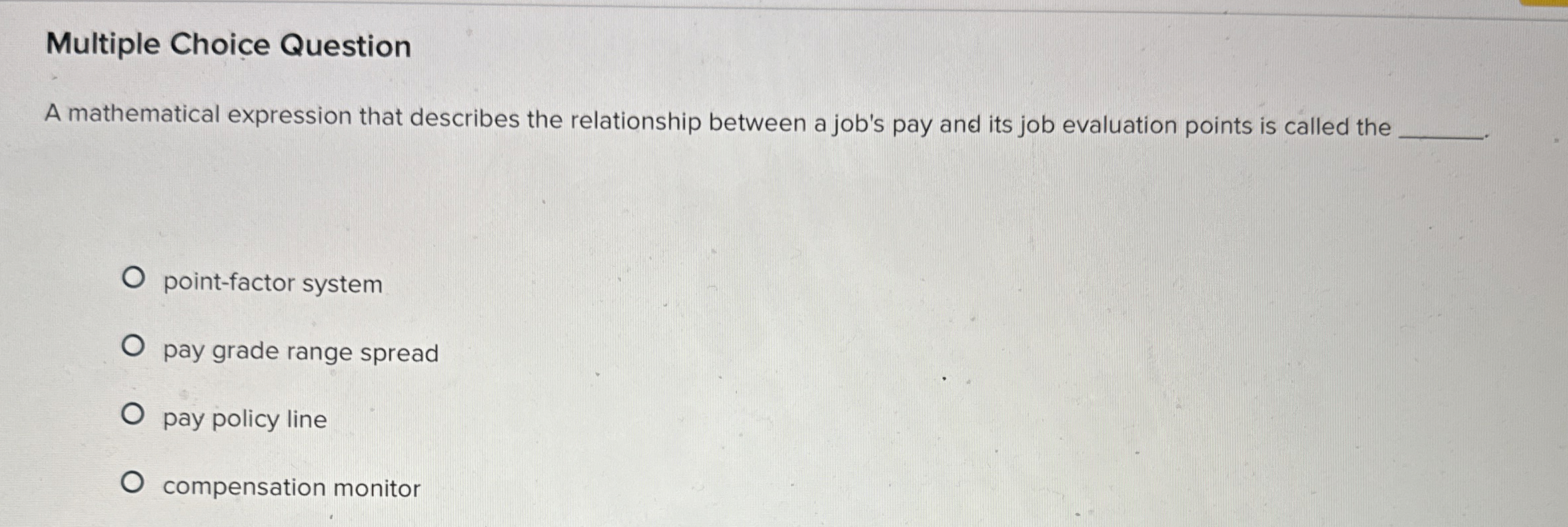 Solved Multiple Choice QuestionA mathematical expression | Chegg.com