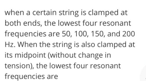 Solved A string, clamped at its ends, Vibrates In three | Chegg.com Solved A string, clamped at its ends, Vibrates In three | Chegg.com