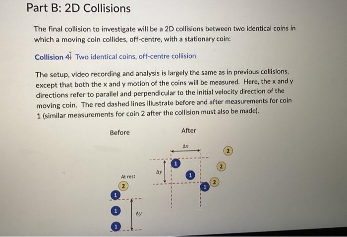 Part B 2d Collisions The Final Collision To