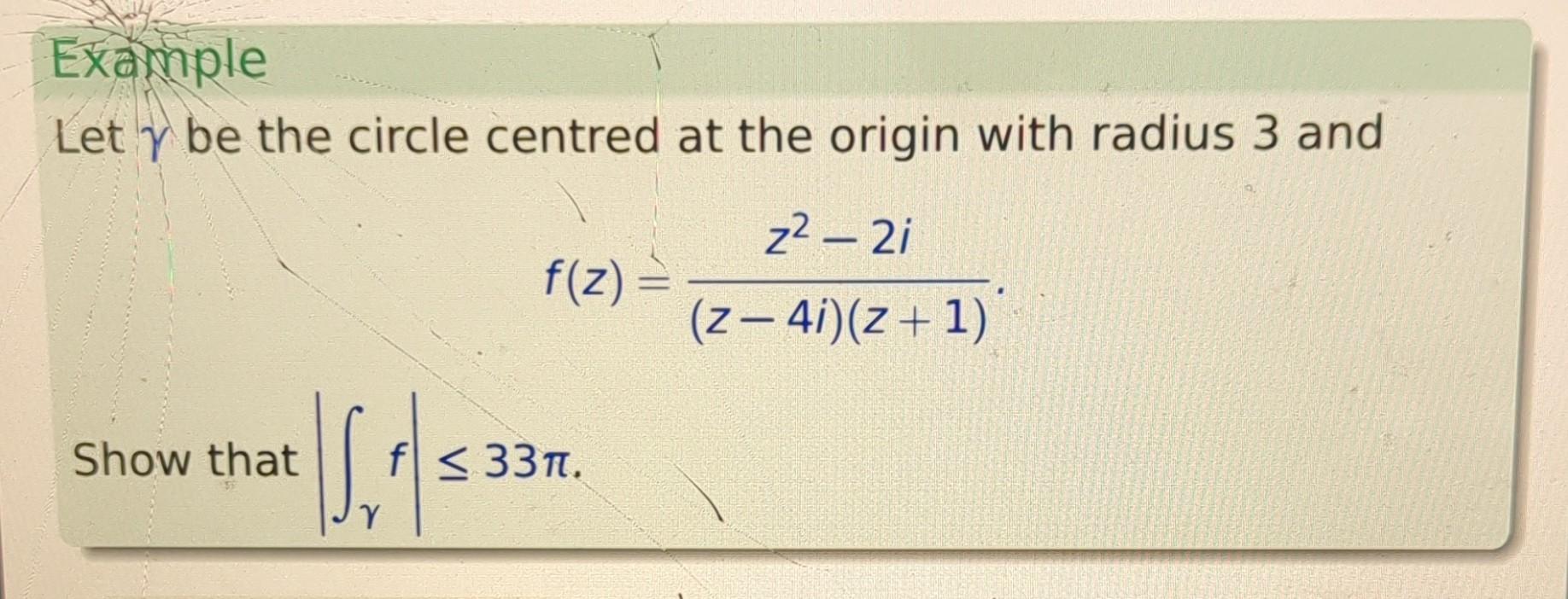 Solved Let γ be the circle centred at the origin with radius | Chegg.com