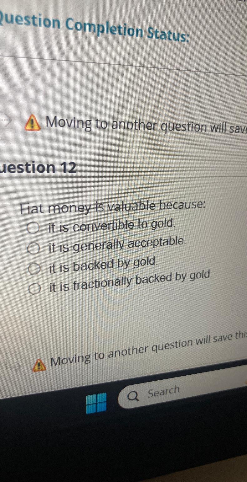 Solved Uestion Completion Status:Moving to another question | Chegg.com