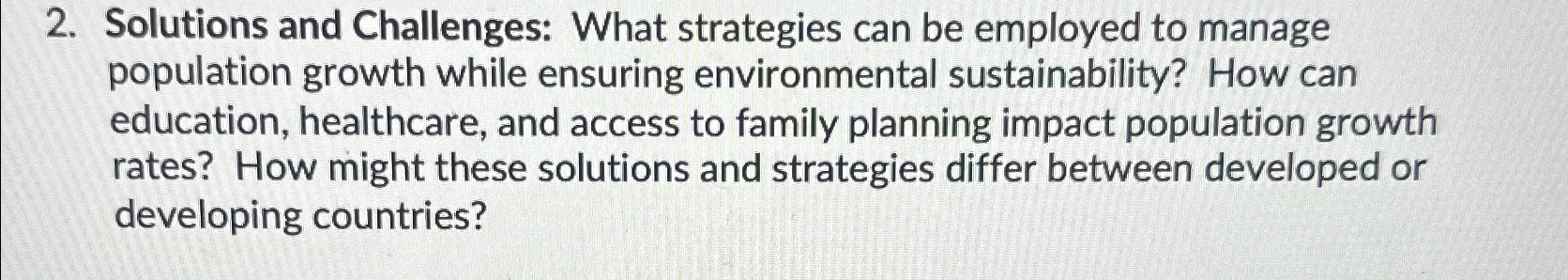 Solved Solutions and Challenges: What strategies can be | Chegg.com