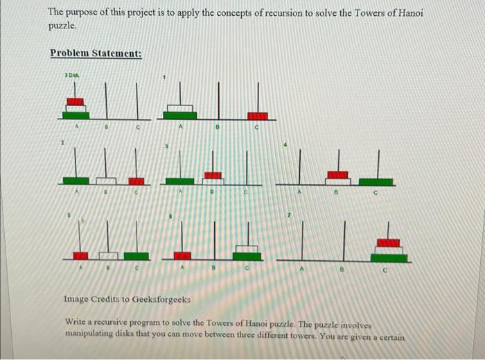 Solved The purpose of this project is to apply the concepts | Chegg.com