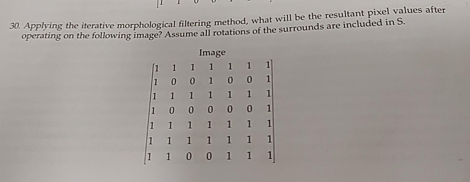 30 Applying The Iterative Morphological Filtering