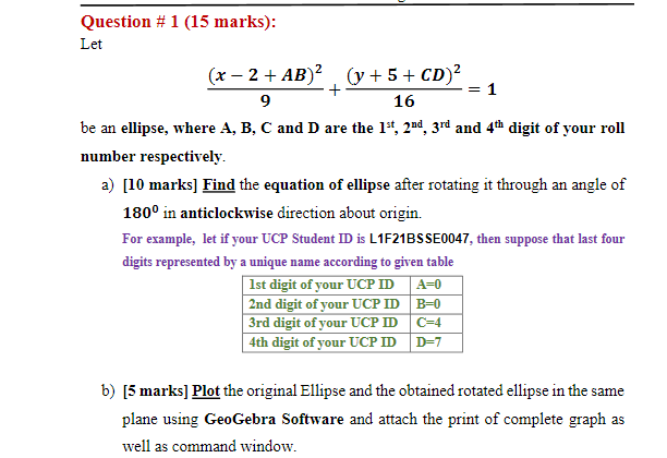 Solved Question # 1 (15 | Chegg.com