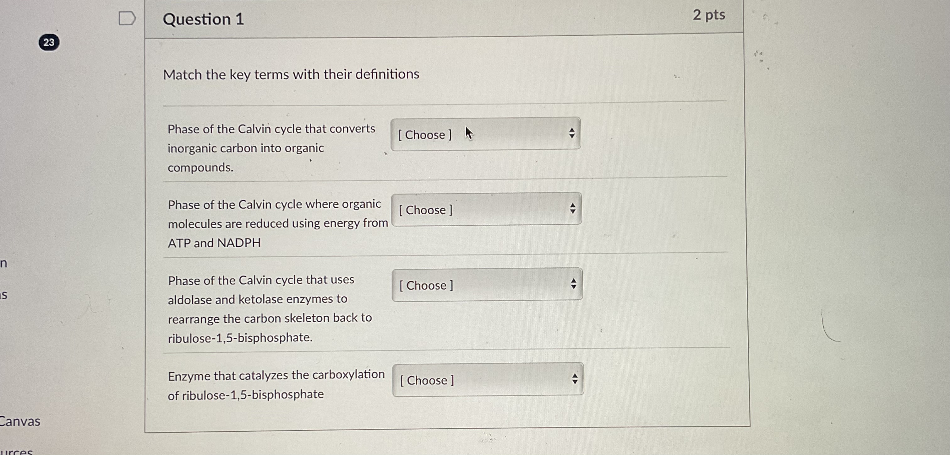 Solved Question 1Match the key terms with their | Chegg.com