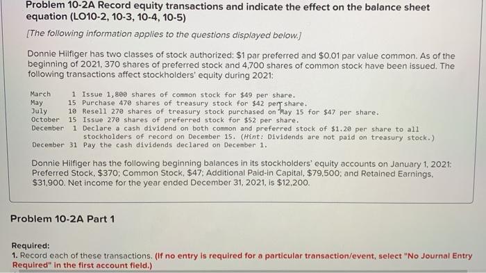 solved-problem-10-2a-record-equity-transactions-and-indicate-chegg
