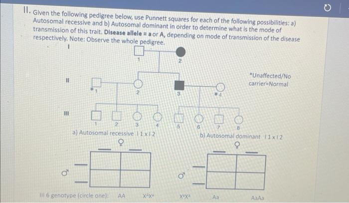 Solved BIO 340 Activity \# 3: Trihybrid crosses, | Chegg.com