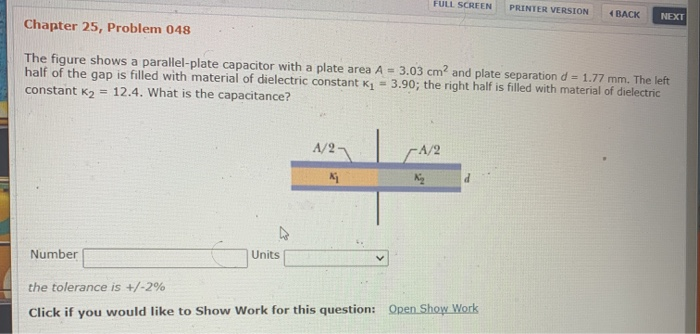 Solved FULL SCREEN PRINTER VERSION 4 BACK NEXT Chapter 25, | Chegg.com