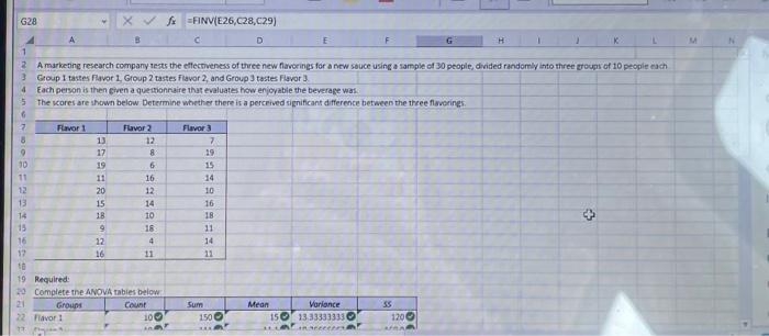 Solved please find the F crit. and show the formula excel. | Chegg.com