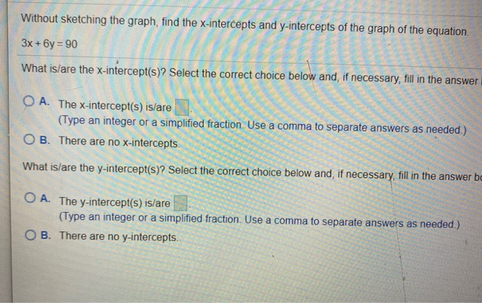Solved Graph the equation 4x - 5y = 20 Without sketching | Chegg.com