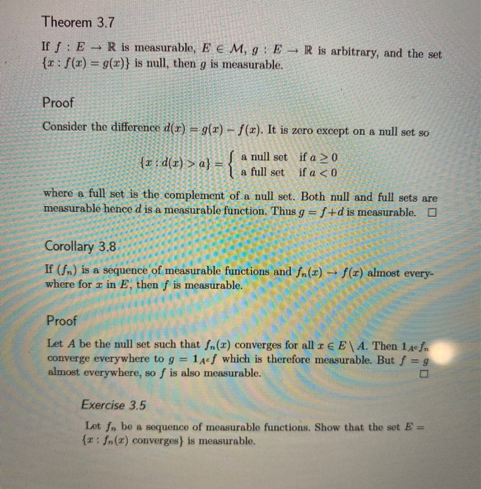 Solved Exercise 3.5for solution, please include: problem | Chegg.com