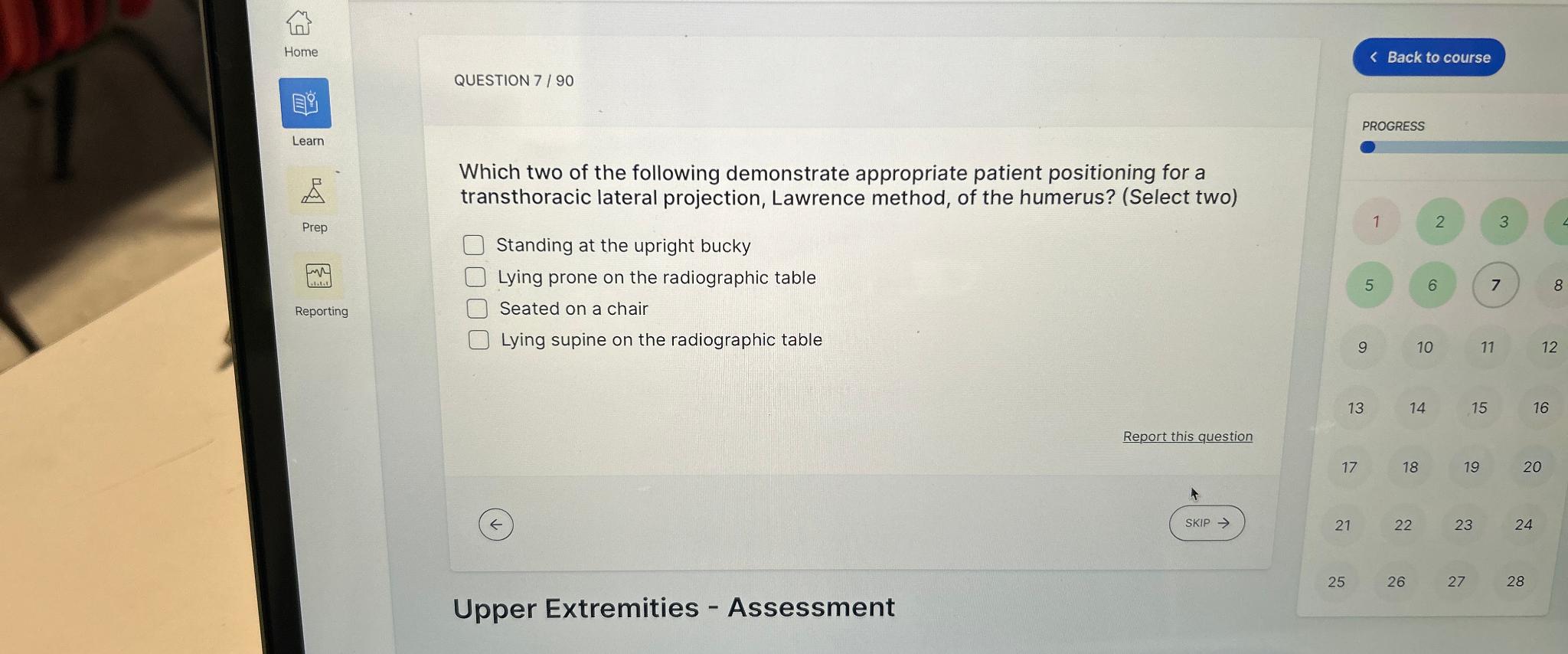 Solved QUESTION 7 / 90Which two of the following demonstrate | Chegg.com