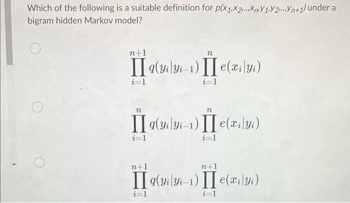 Solved Which of the following is a suitable definition for | Chegg.com