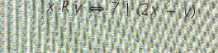 Solved How many distinct equivalence classes exist in the | Chegg.com