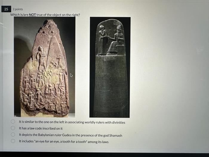 Solved Which of these is Bahvlonian? Left Right Which | Chegg.com