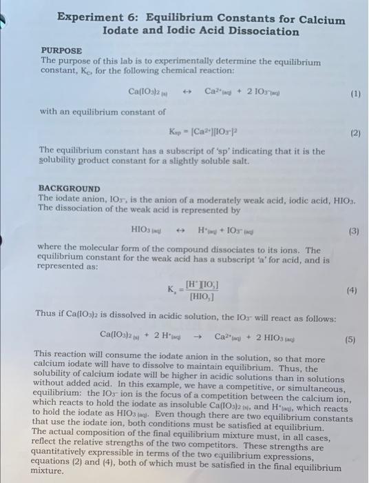 Solved Using formulas, clearly distinguish between iodine, | Chegg.com