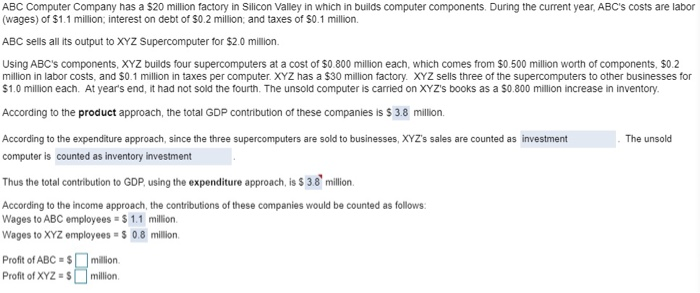 Solved ABC Computer Company has a $20 million factory in | Chegg.com