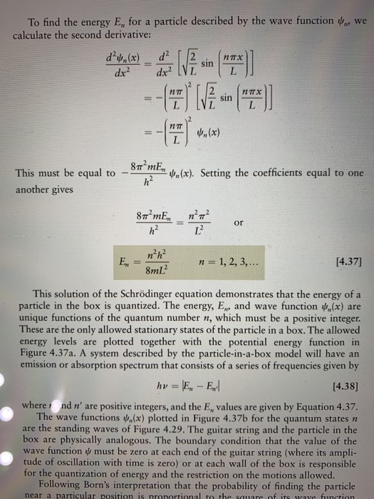 Solved (b) Verify that the n = 3 wave function in (a) is an | Chegg.com