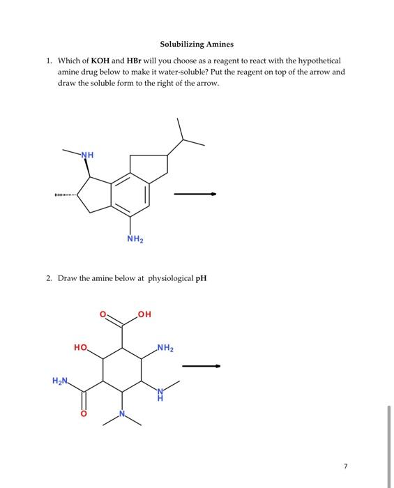 Solved Br NH2 OU CI I Propanamide Nethyl-N-methylhexanamide | Chegg.com