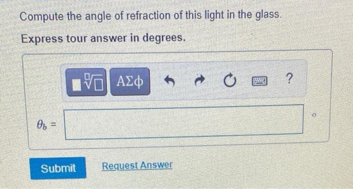 Solved A glass plate having parallel faces and a refractive | Chegg.com