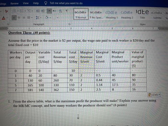 Solved ilings Review View Help Tell me what you want to do A | Chegg.com