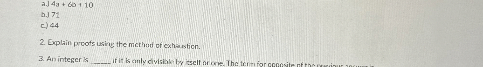 Solved An integer isif it is only divisible by itself or | Chegg.com