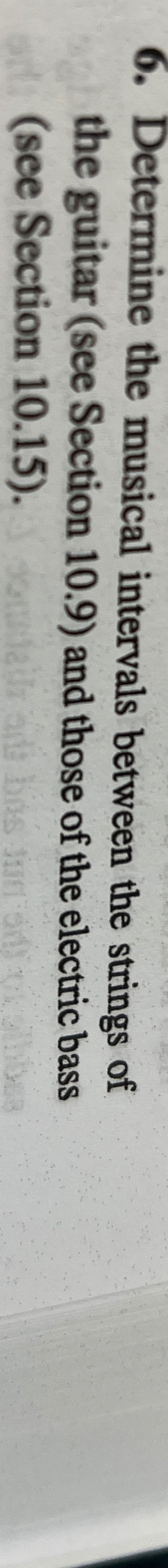 Solved Determine the musical intervals between the strings | Chegg.com