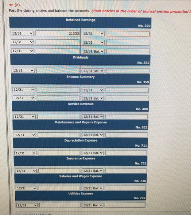 Solved Problem 4-3A (Part Level Submission) The completed | Chegg.com