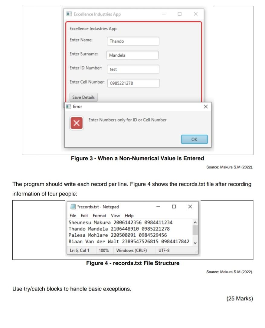 Solved Question 4 Develop a JavaFX application in NetBeans | Chegg.com