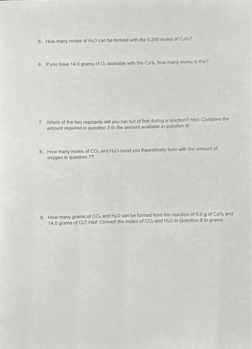 Solved Show your work on all problems for full credit! | Chegg.com