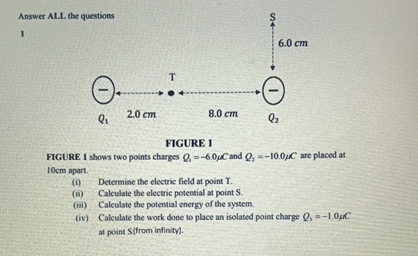 Answer ALL the questions1FIGURE 1FIGURE 1 ﻿shows two | Chegg.com