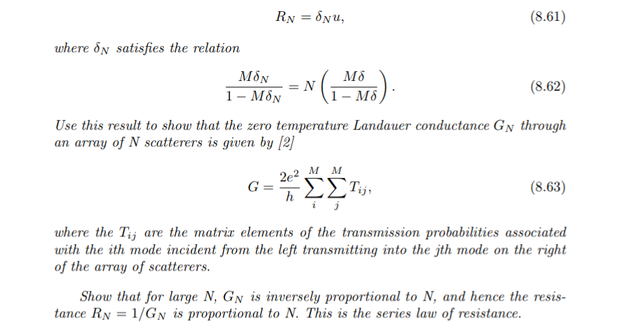 Solved Solving Problem 8.6 by Using the Rule for Cascading | Chegg.com