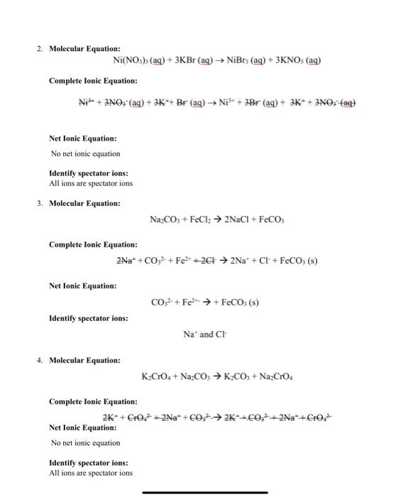 Solved Show the complete ionic and net ionic forms of the | Chegg.com