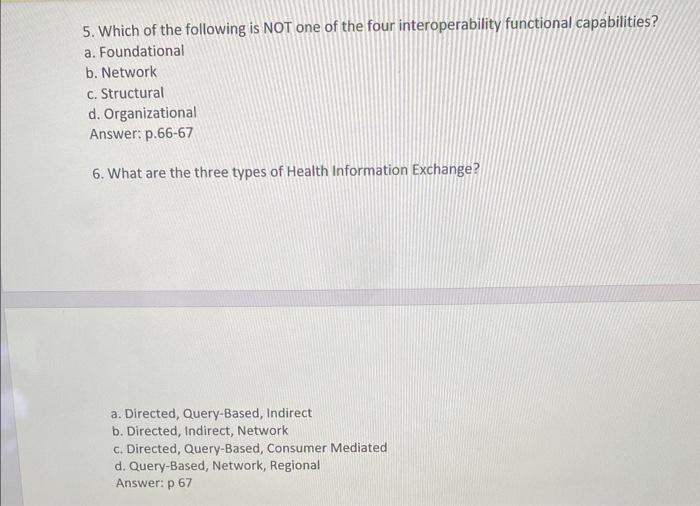 Solved 5. Which of the following is NOT one of the four | Chegg.com