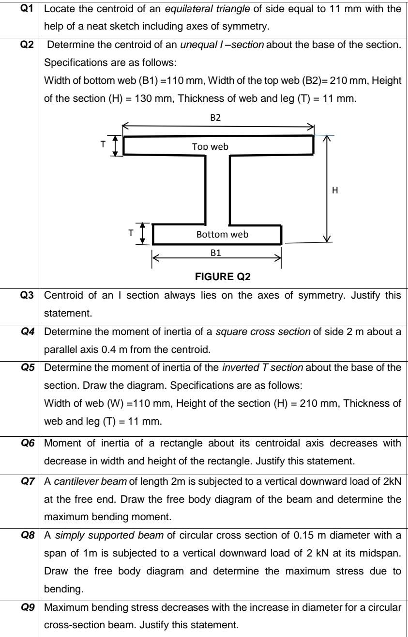 Solved Q1 Q2 Locate the centroid of an equilateral triangle | Chegg.com