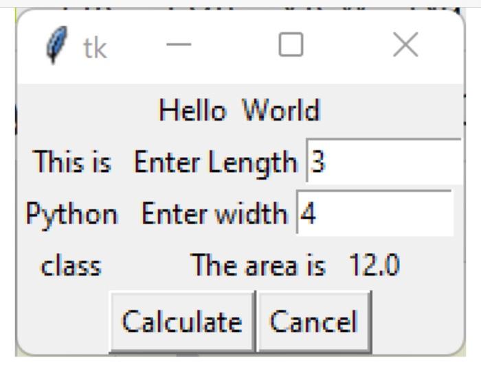 Solved We wrote this GUI program in class. Modify it, so | Chegg.com