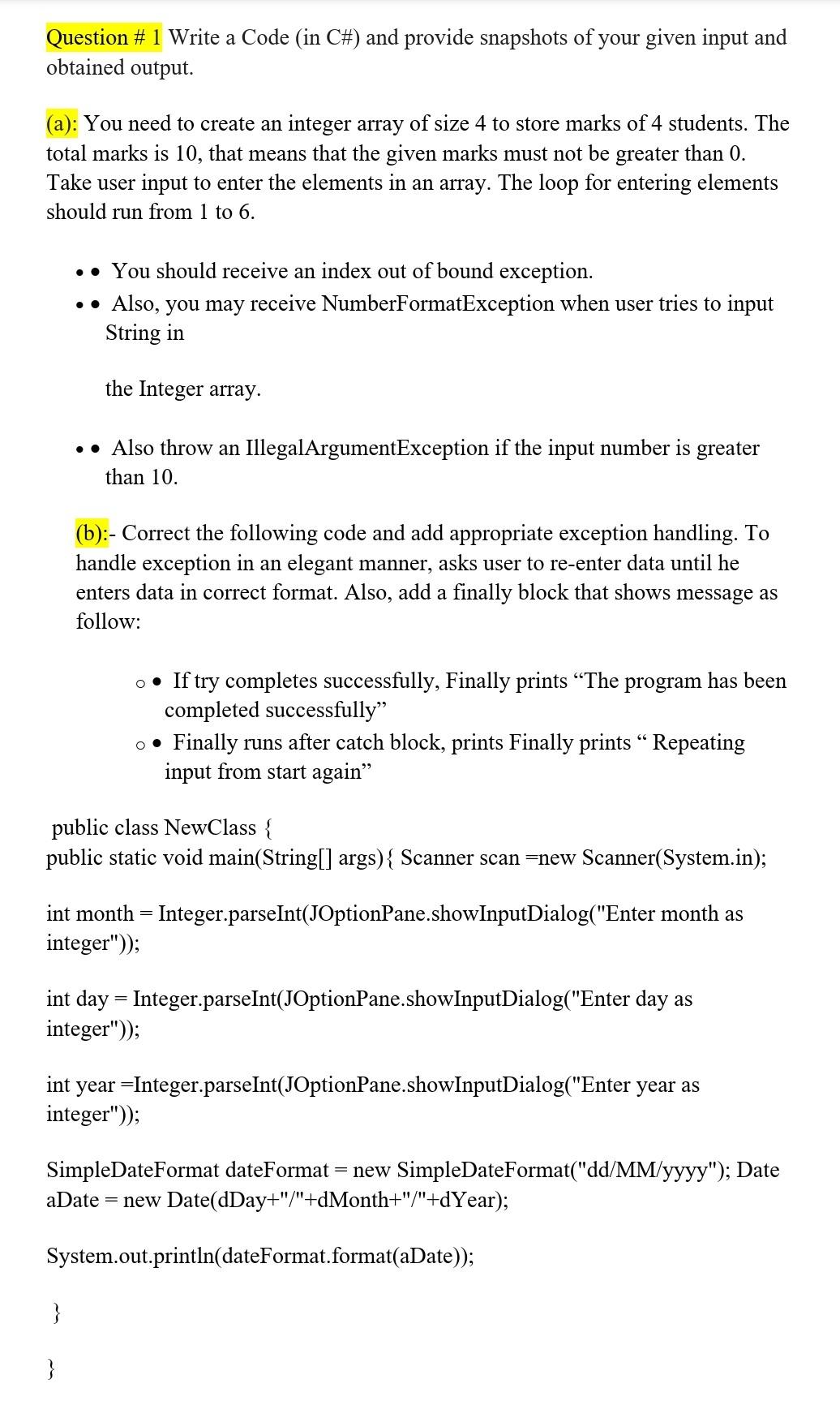 Solved Question 1 Write A Code in C And Provide Chegg