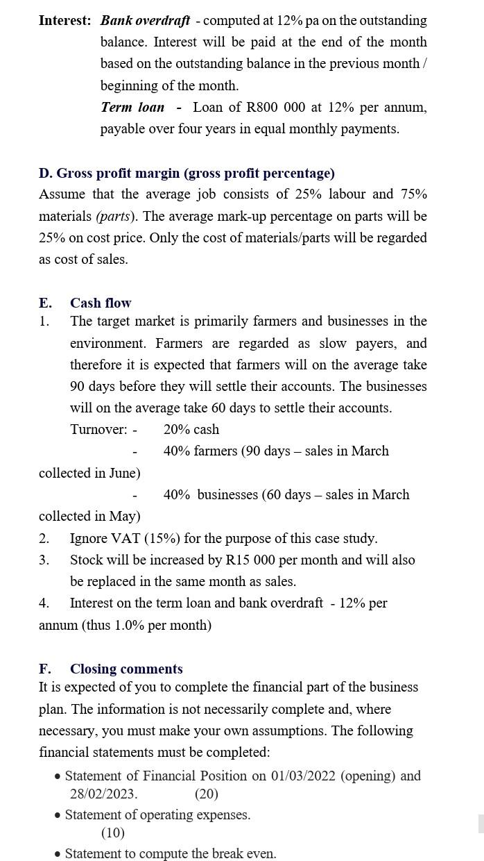 Case study: Smit Diesel Works. Gustav Smit is | Chegg.com
