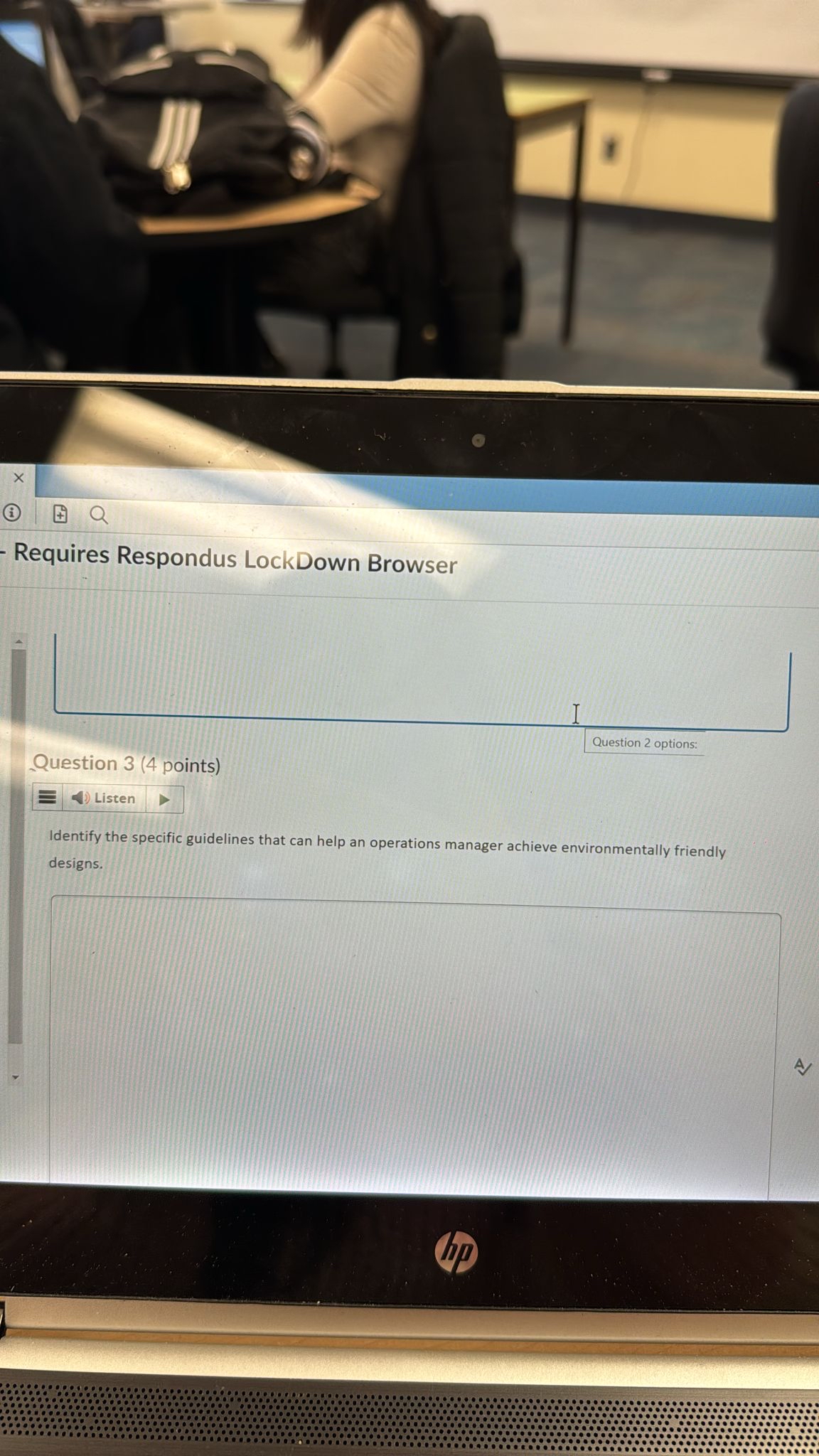 Solved (i)Requires Respondus LockDown BrowserQuestion 3 (4 | Chegg.com