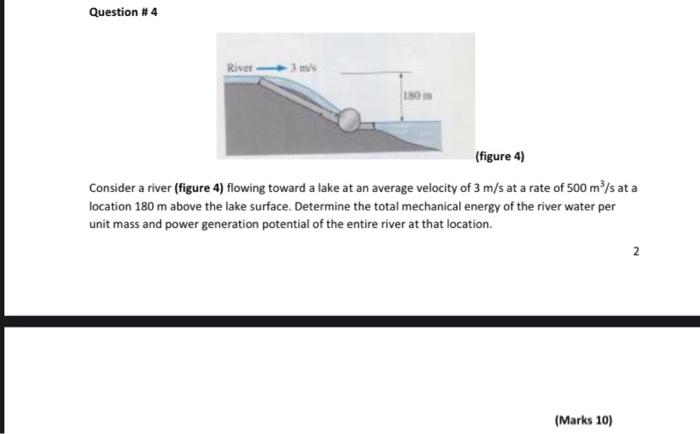 Solved Question \# 4 (figure 4) Consider a river (figure 4) | Chegg.com Solved Question \# 4 (figure 4) Consider a river (figure 4) | Chegg.com