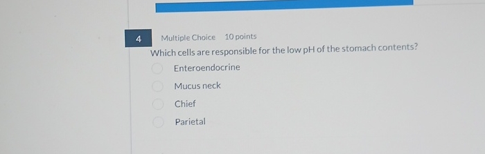 High Quality SOLUTION 4Multiple Choice10 ﻿pointsWhich cells are responsible | Chegg.com