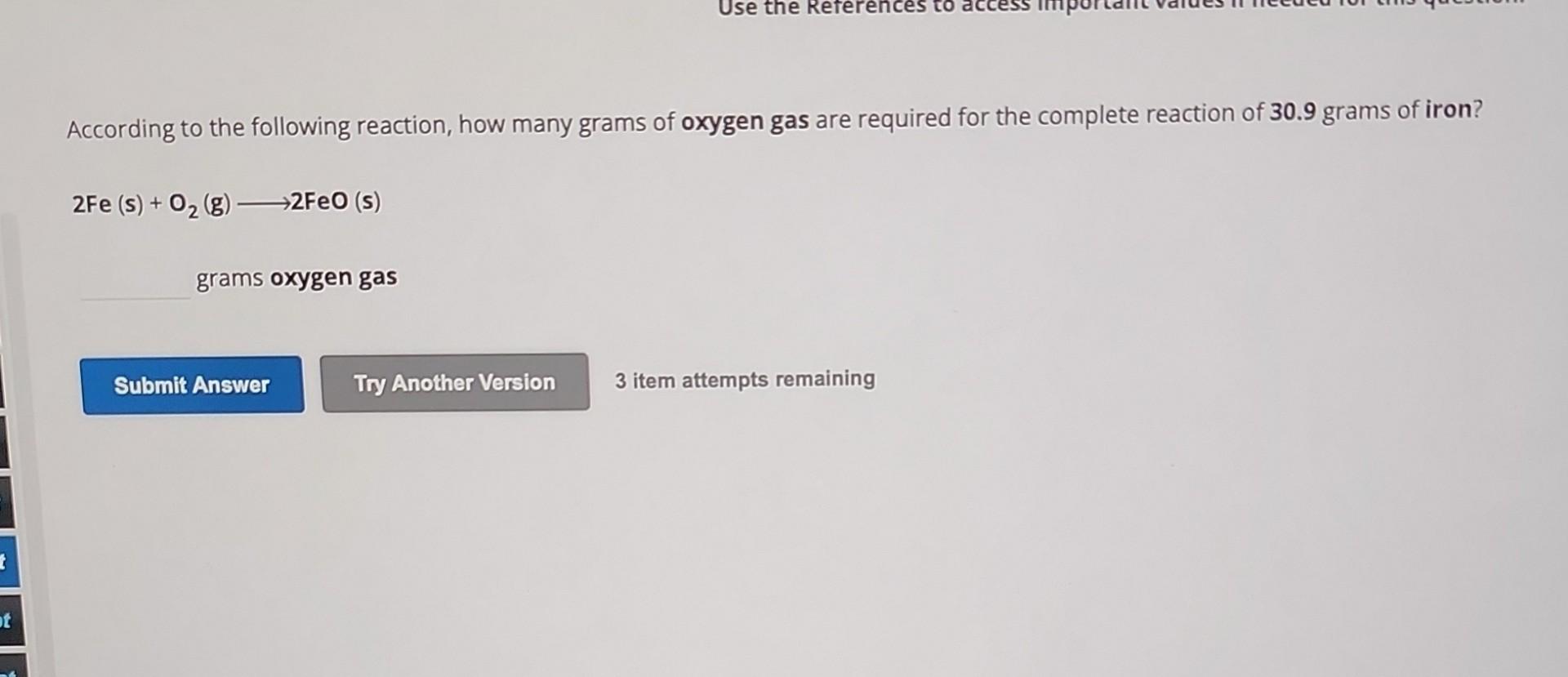 Solved According to the following reaction, how many grams | Chegg.com