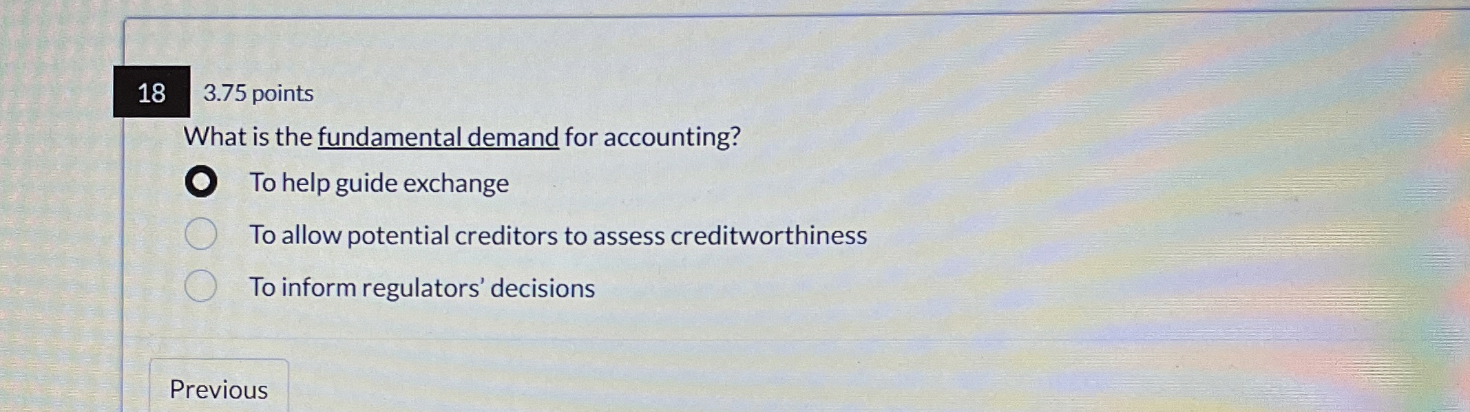 Solved 18,3.75 ﻿pointsWhat is the fundamental demand for | Chegg.com