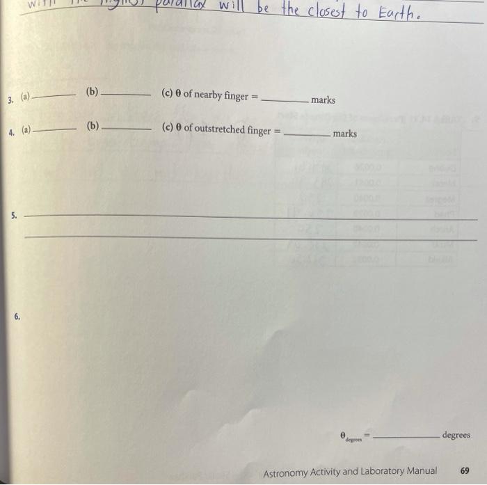 ACTIVITY 14 Precision Astronomy After Galileo—Stellar | Chegg.com