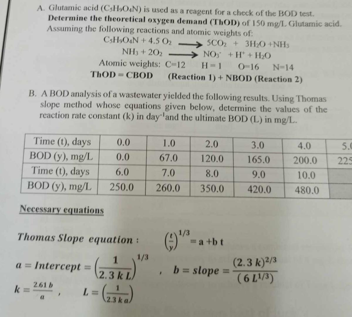 A. Glutamic acid \\( \\left(\\mathrm{C}_{5} | Chegg.com