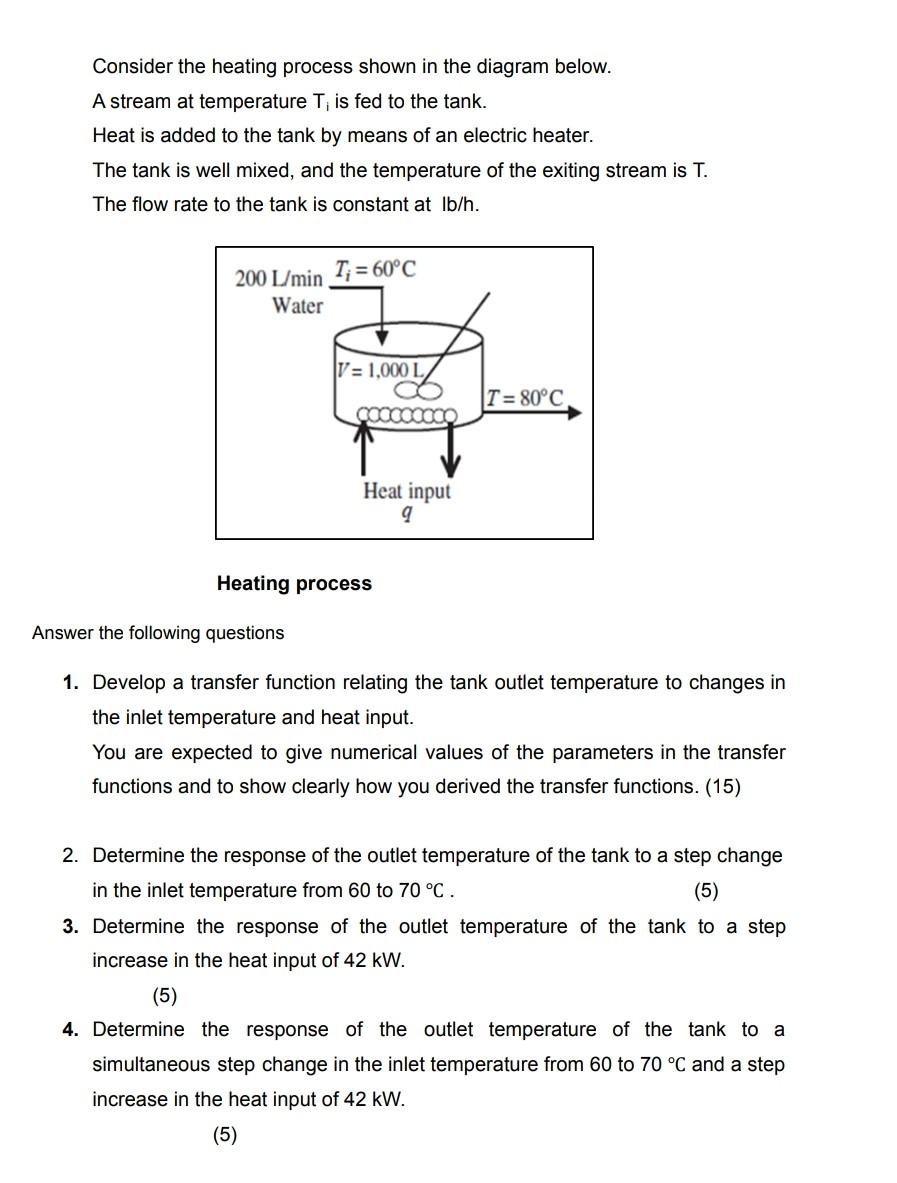Solved Consider the heating process shown in the diagram | Chegg.com
